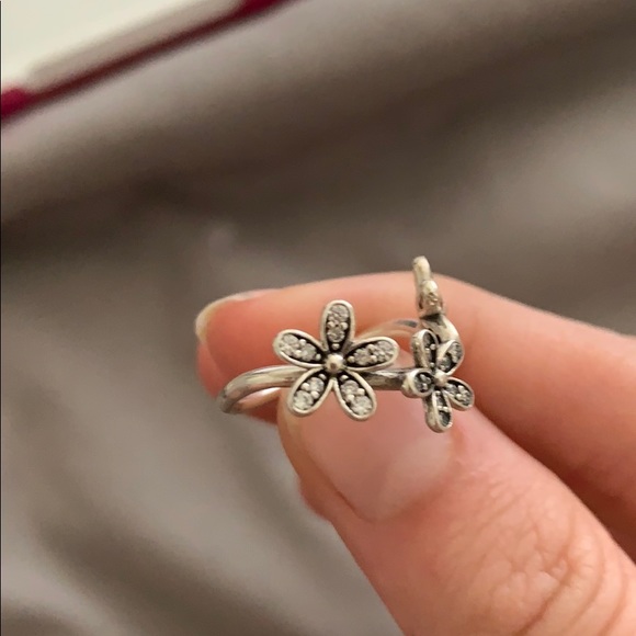 Pandora | Jewelry | Pandora Triflower Ring | Poshmark